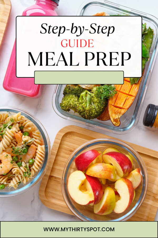 A Step-By-Step Guide to Meal Prep - MyThirtySpot